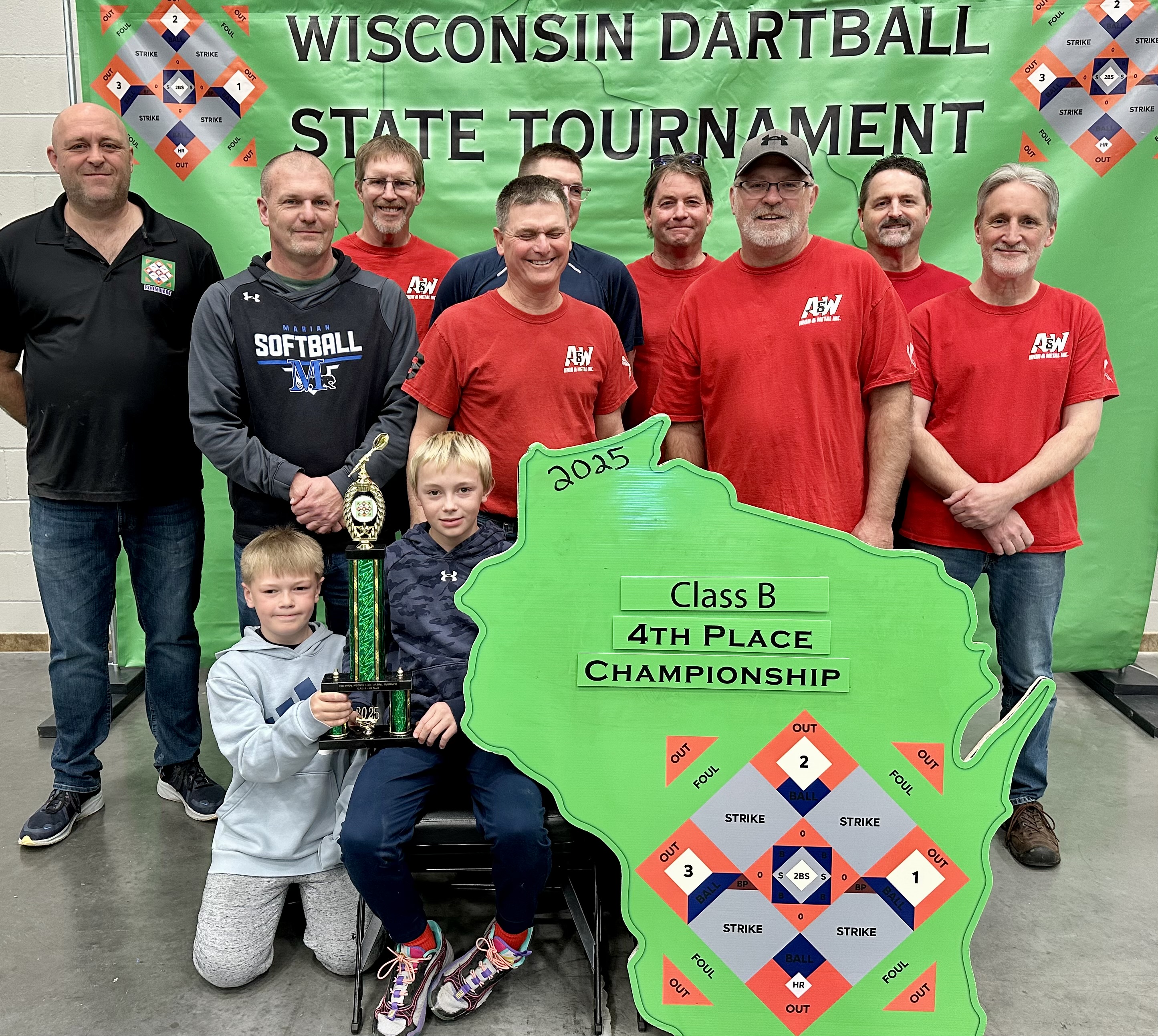 State Tournament Results-Wisconsin State Dartball